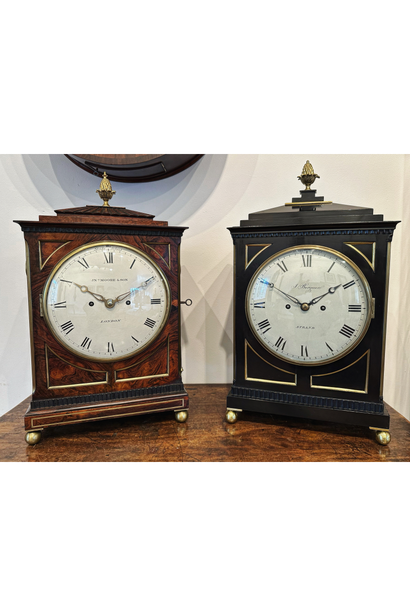 Regency bracket clock by Berguer of London