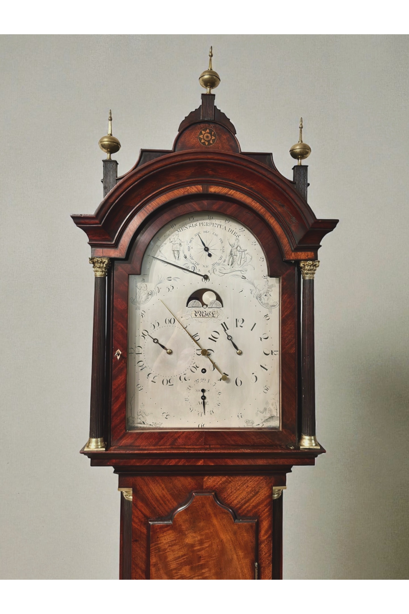 Rare Moonphase Longcase Clock from the Westcountry