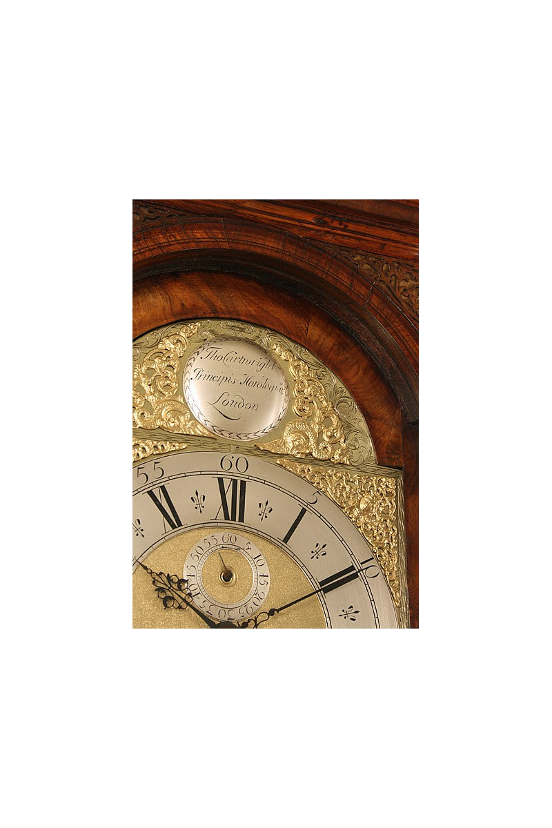 Walnut Antique Grandfather Clock by Cartwright of London